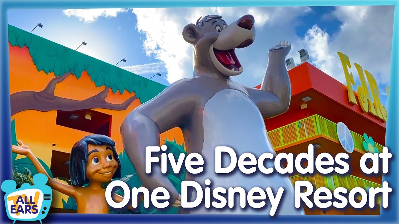 Ready to Time Travel? See FIVE Decades at One Disney World Resort ...