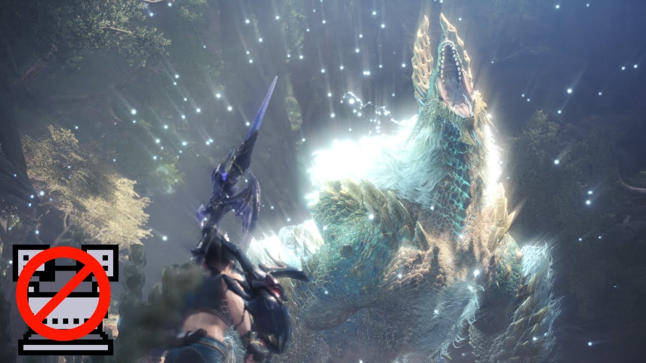 ジンオウガ裸ノーダメージ 操虫棍ソロ【MHW：IB／PC版,Steam版】Zinogre No Armor No Damage Insect ...