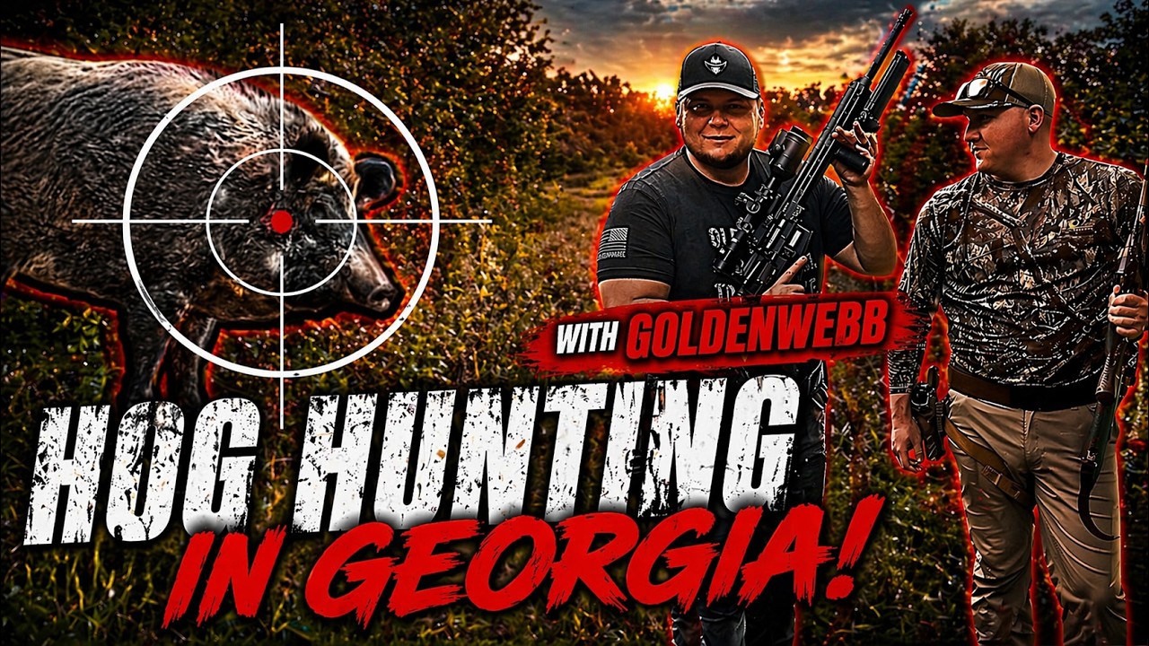 Hog Hunting In Georgia With The Boys (ft. GoldenWebb) - YouTube