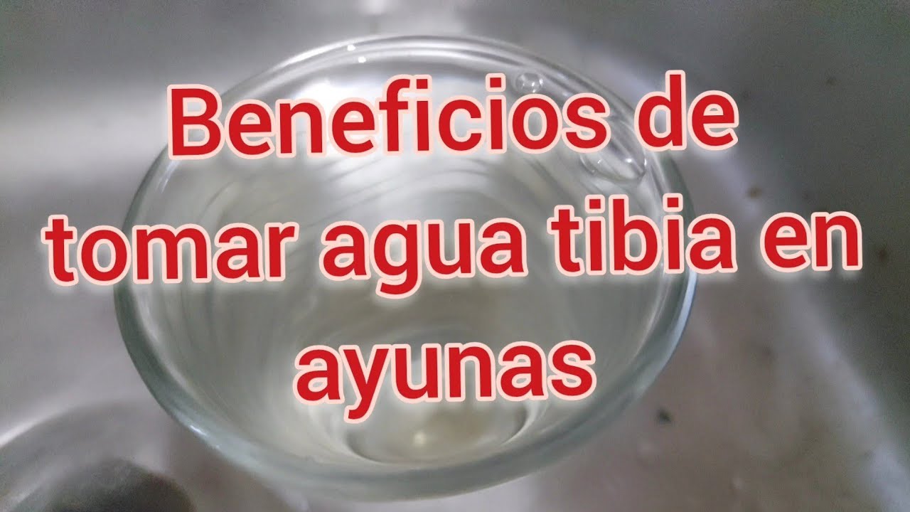 beneficios de tomar agua tibia en ayunas - YouTube