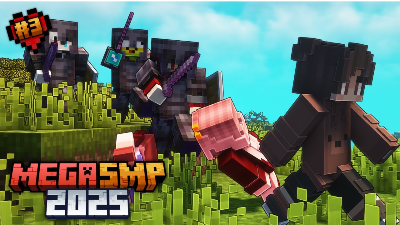 MINECRAFT MEGA SMP 2025 | BỊ ỨNG HIẾP CHÚNG TÔI THÀNH LẬP LÀNG THIÊN SỨ ...