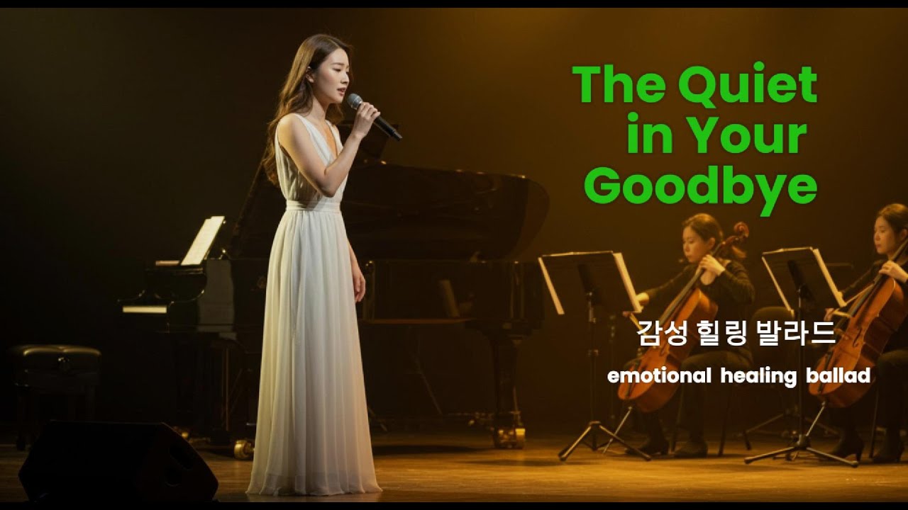 전체원곡듣기 The Quiet in Your Goodbye #힐링#감성힐링#발라드#healing #emotional ...