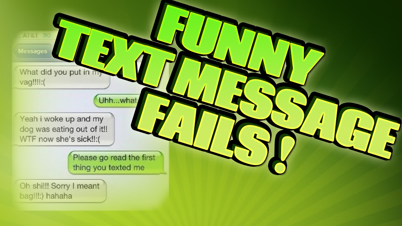 Funny Text Message Fails - YouTube