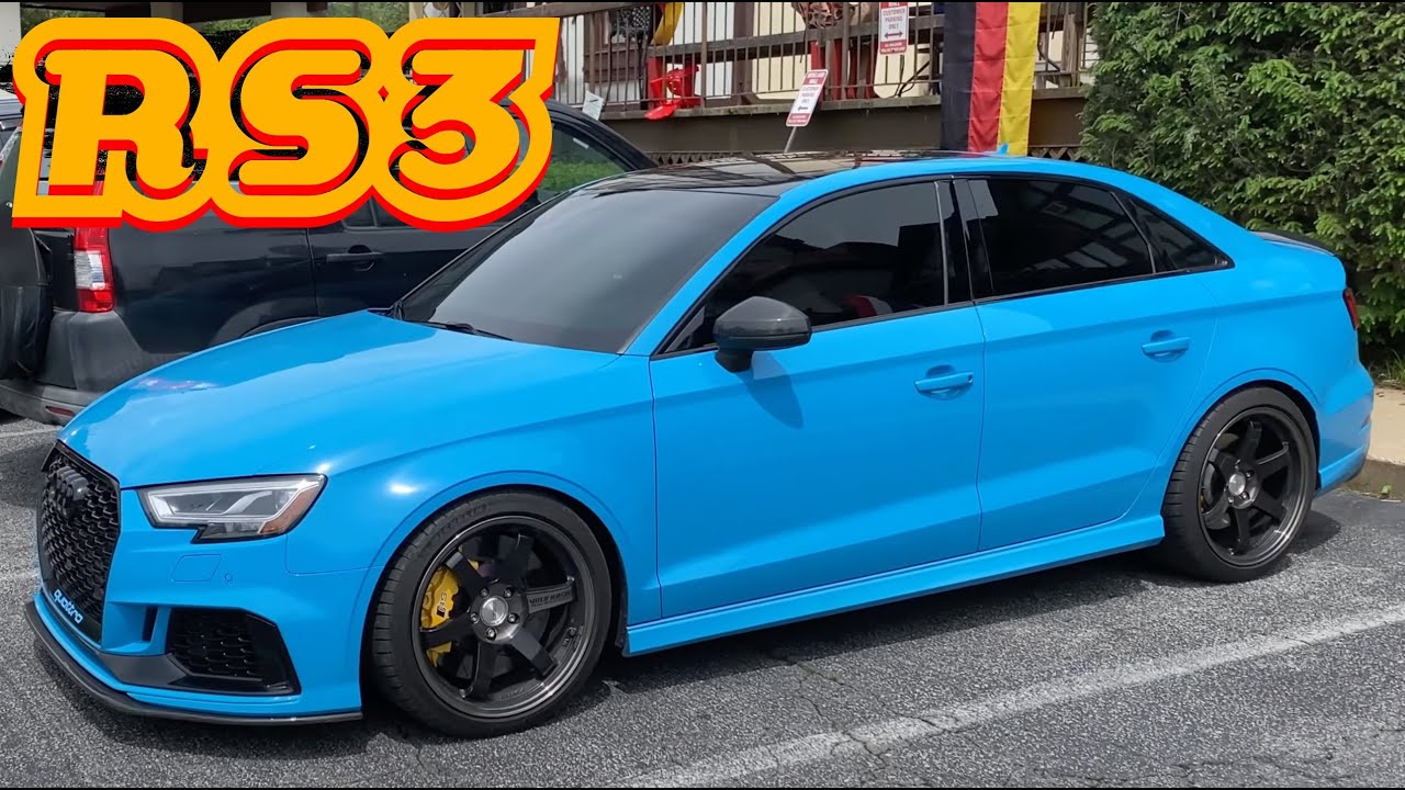 MEXICO BLUE (AUDI EXCLUSIVE) 8V.5 AUDI RS3 - YouTube