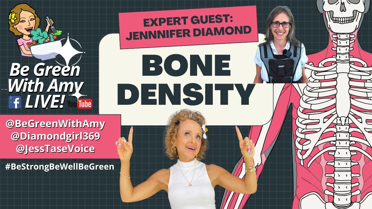Healing Bone Density Loss + Live Cooking Demo! Jennifer Diamond - YouTube
