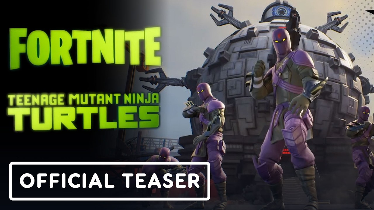 Fortnite X TMNT for Developers - Official Reveal Teaser Trailer ...