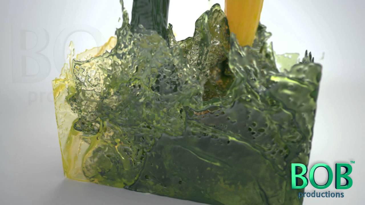8.5 Million Particle Realflow Fluid Simulation Full - YouTube