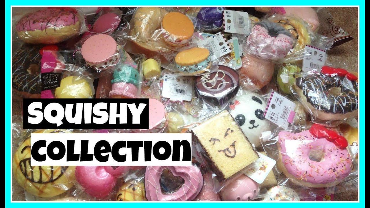 Squishy Collection | Rare squishies ( ω ) - YouTube