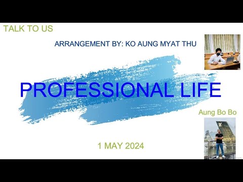 Talk To Us -1 May 2024 - Ko Aung Bo Bo - YouTube