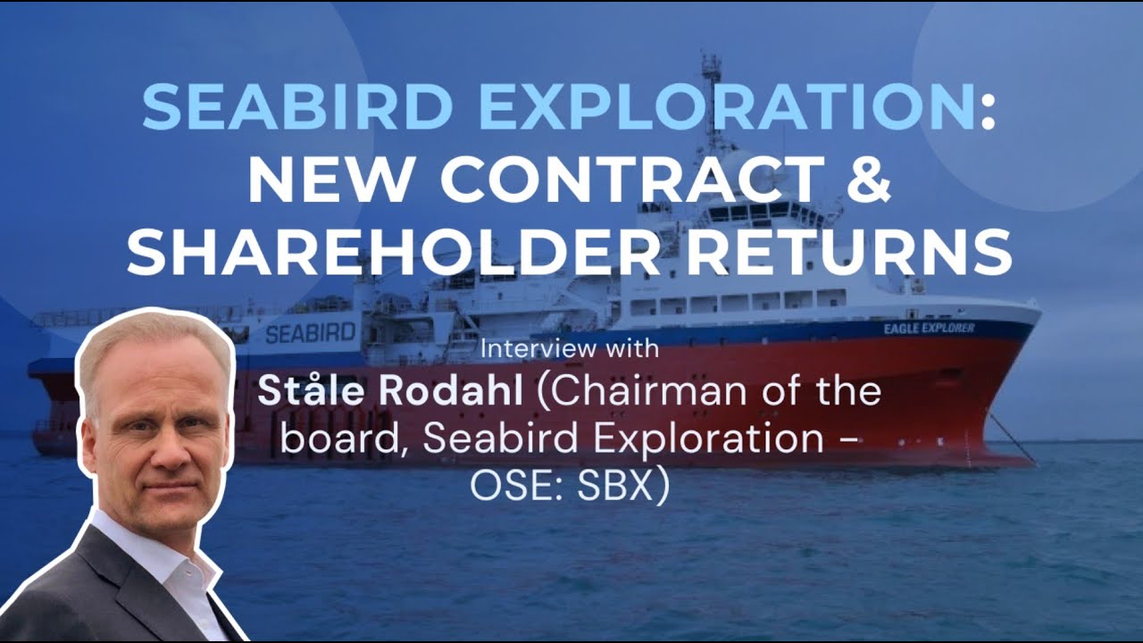 Interview with Seabird Exploration the OBN Seismic Player - YouTube