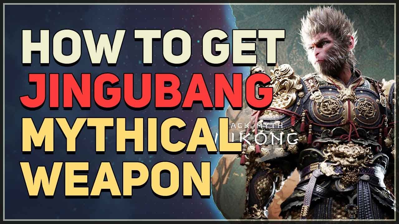 How to get Jingubang Mythical Weapon Black Myth Wukong - YouTube