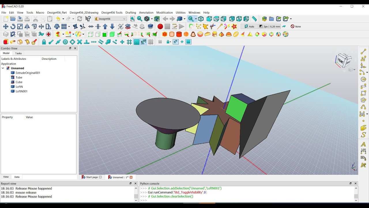 Installing Design 456 Workbench - Direct Modeling Workbench for FreeCAD ...