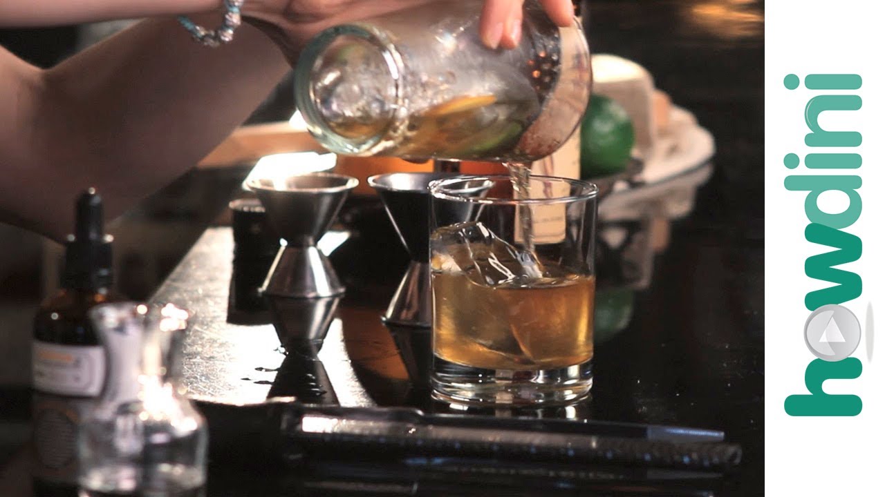 How to make the Rum Old Fashioned - YouTube