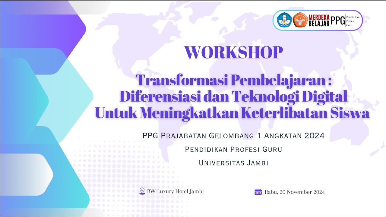 Workshop Transformasi Pembelajaran: Diferensiasi danTeknologi Digital - YouTube