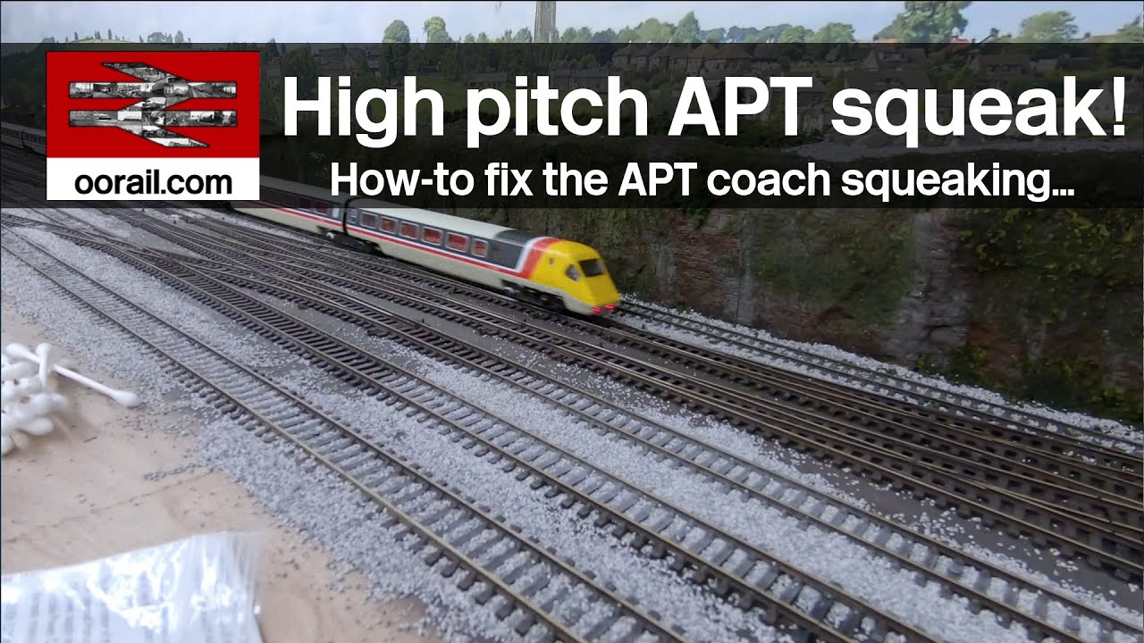 Fixing the high pitch wheel squeaking on the APT coaches | oorail.com ...