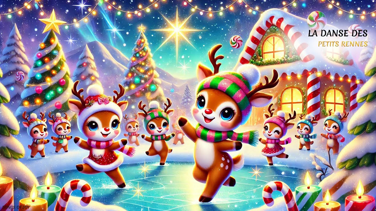 Incredible Christmas Adventure 🎄 | 🦌 Magical Reindeers Dancing in a ...