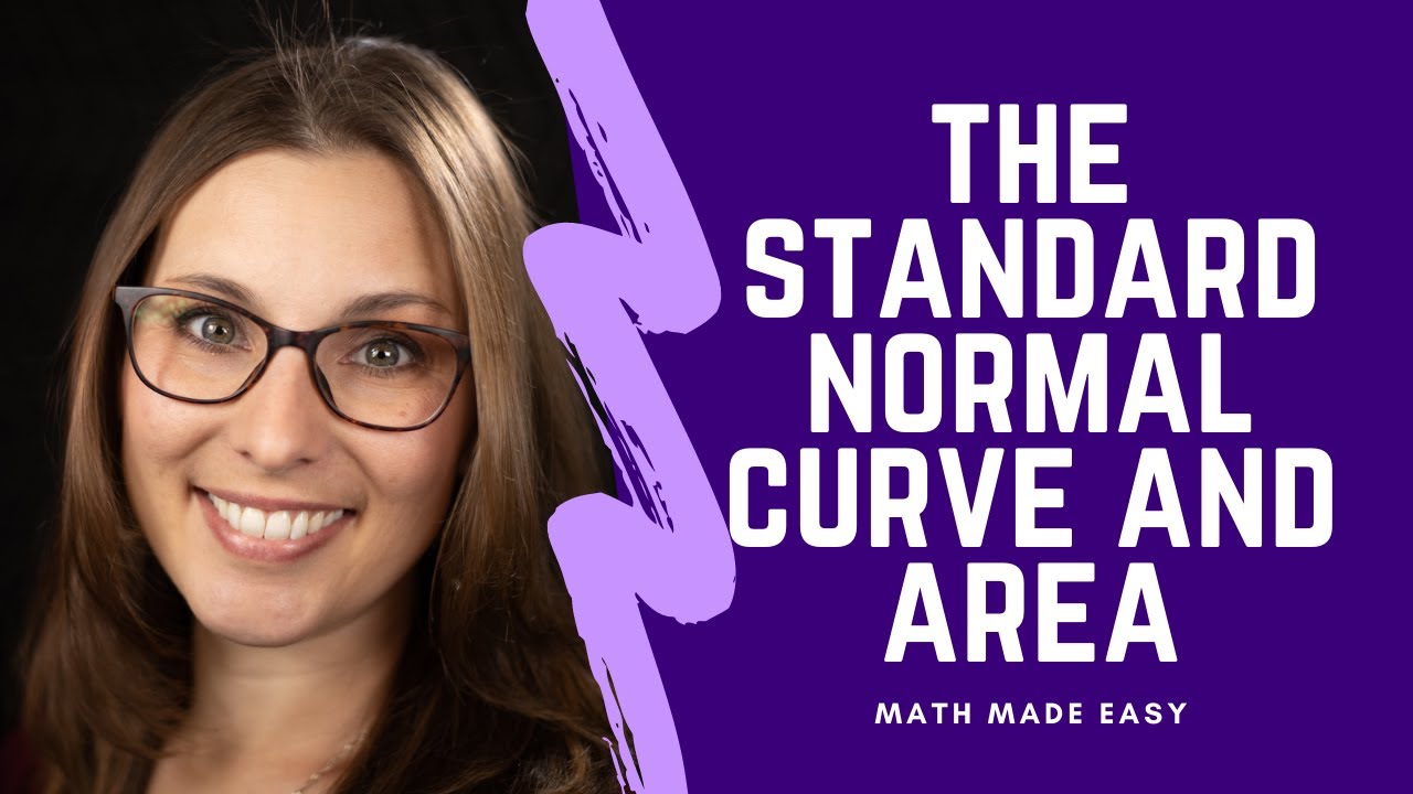 The Standard Normal Curve and Area - YouTube