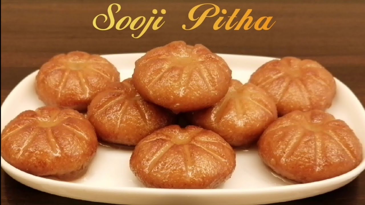 How to make Suji Pitha | Semolina sweets recipe | Sooji Sweets ...