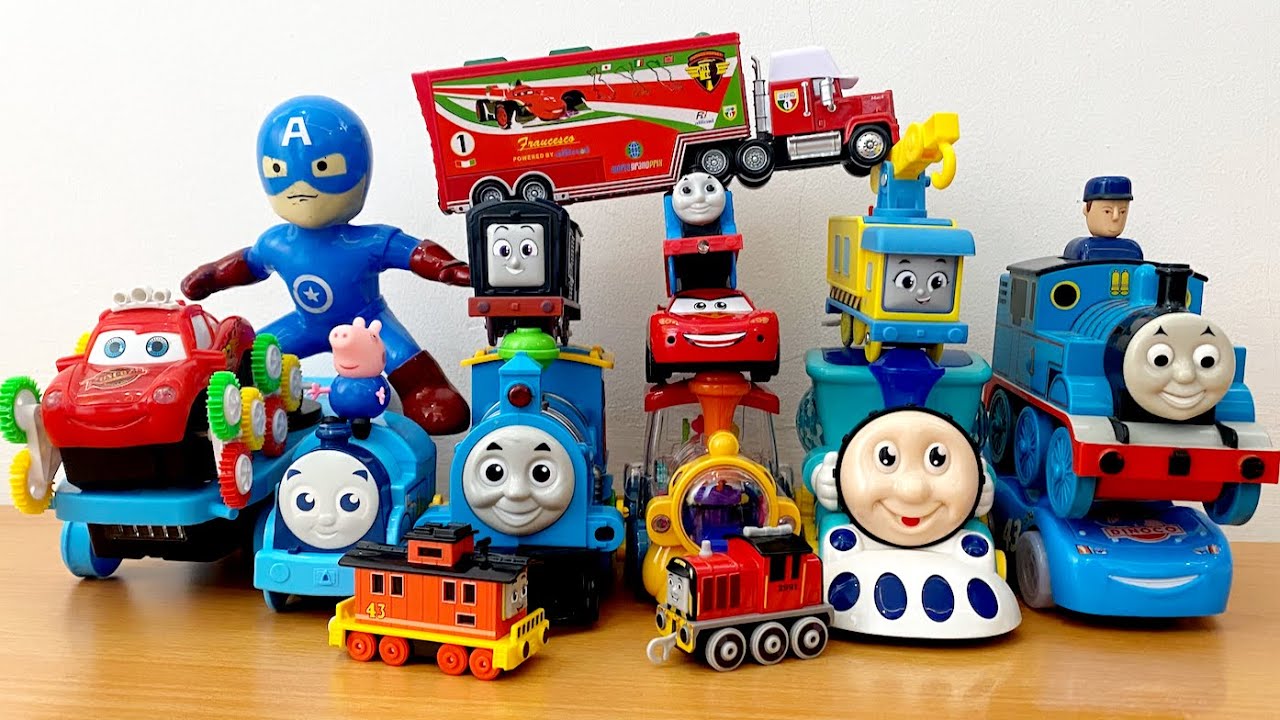 Disney Pixar Cars , Thomas and Friend, various trains and cars toy ...