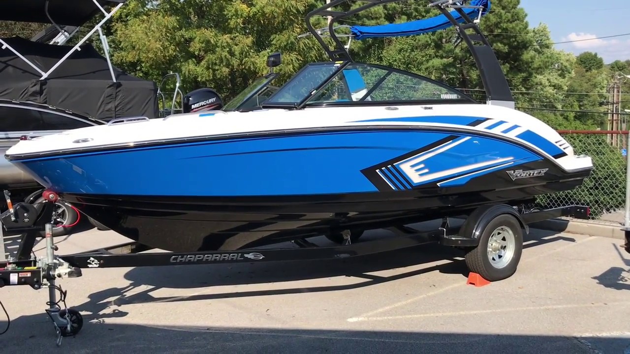 2019 Chaparral 203 Vortex VRX (Electric Blue) - YouTube