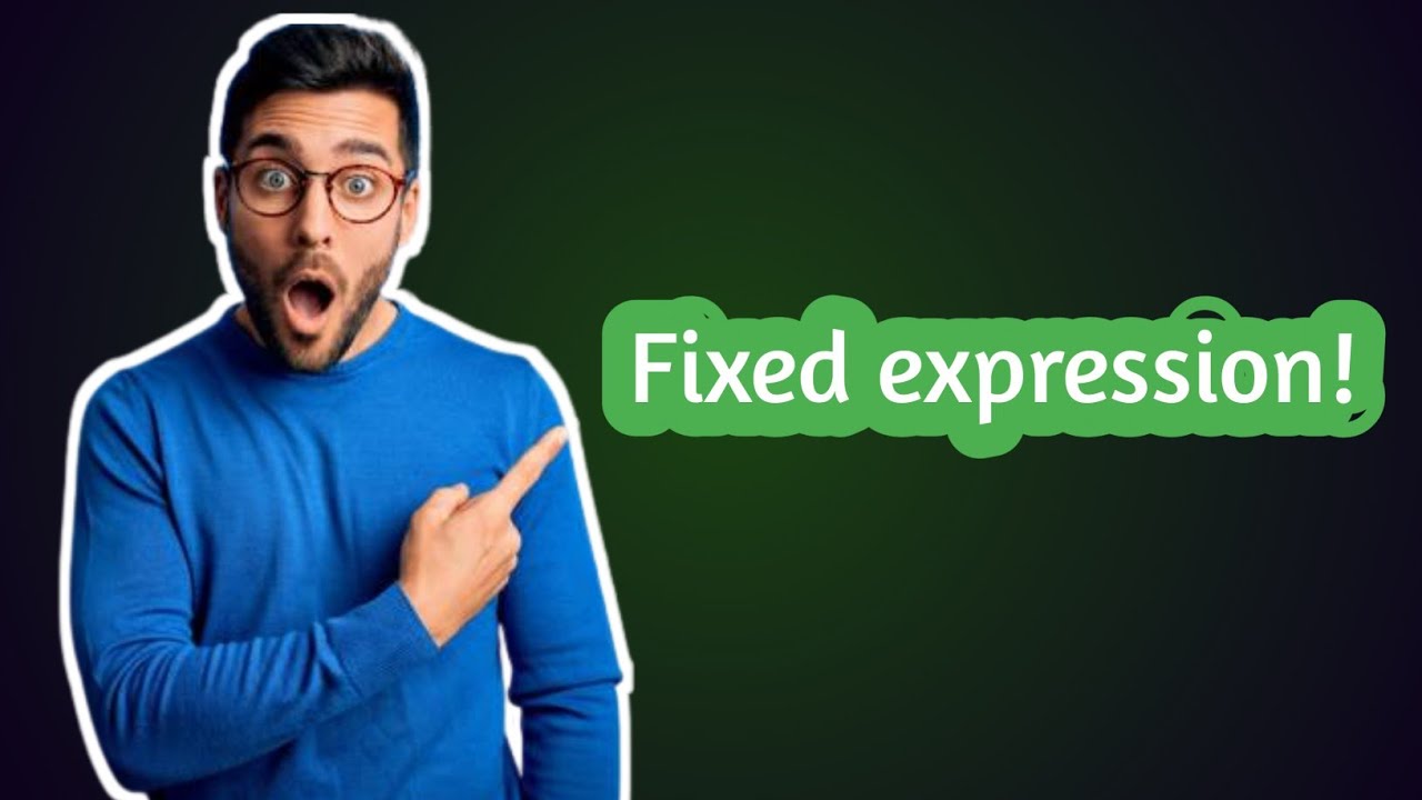 Fixed expression || The number of || A number of || English grammar ...