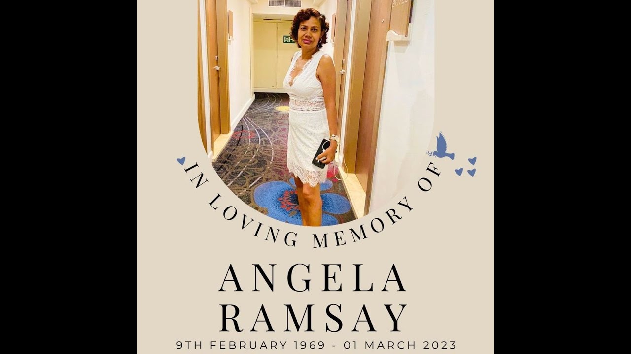 Thanksgiving Service for the life of Angela Ramsay - YouTube
