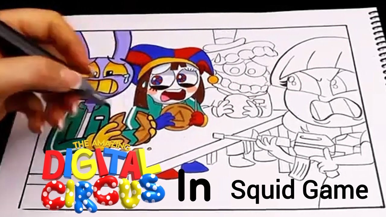 When Squid Game Takes Over The Amazing Digital Circus| Jax/ pomni and ...