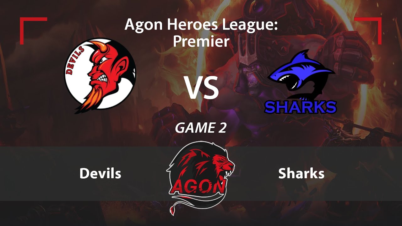 Devils vs Sharks (Game 2) | Agon Heroes League: Premier - YouTube