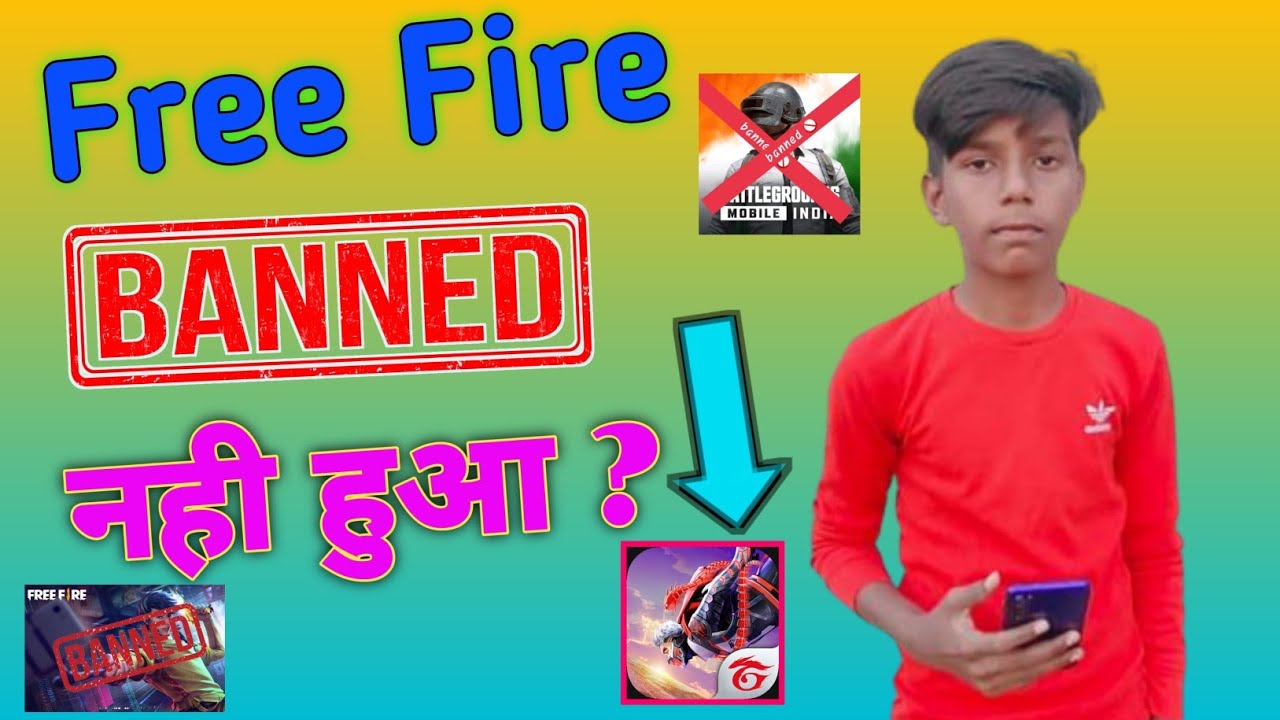Official Ban 😱 Free Fire Ban | Free Fire Ban in India | Free Fire Ban ...