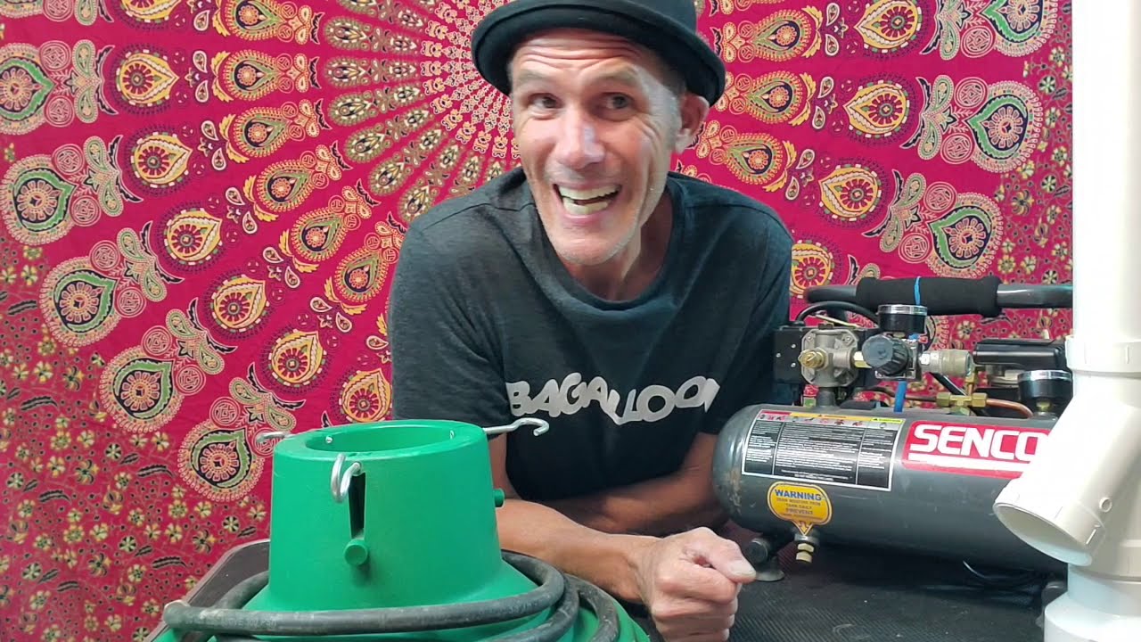 Air Compressor Tower for Balloon Twisters and Decor People - YouTube