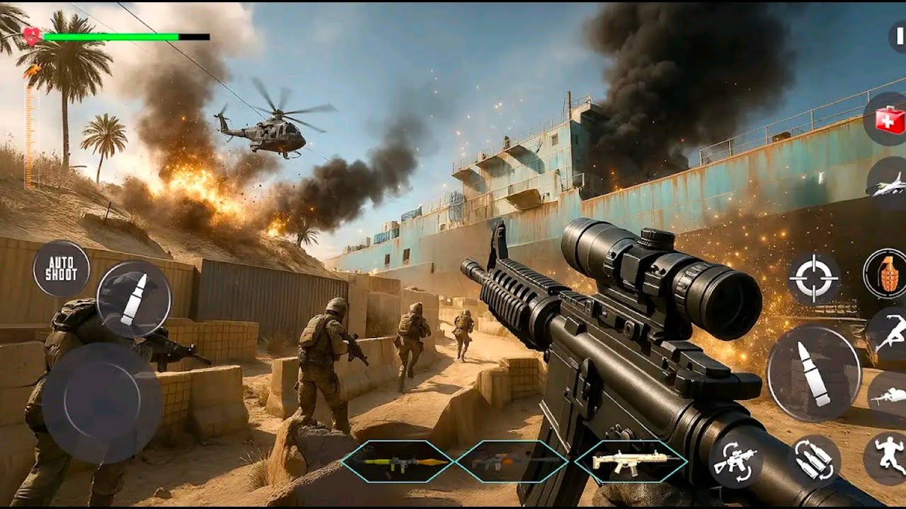 Fire Strike Ops - FPS Shooting Game - Android Gameplay #1 - YouTube