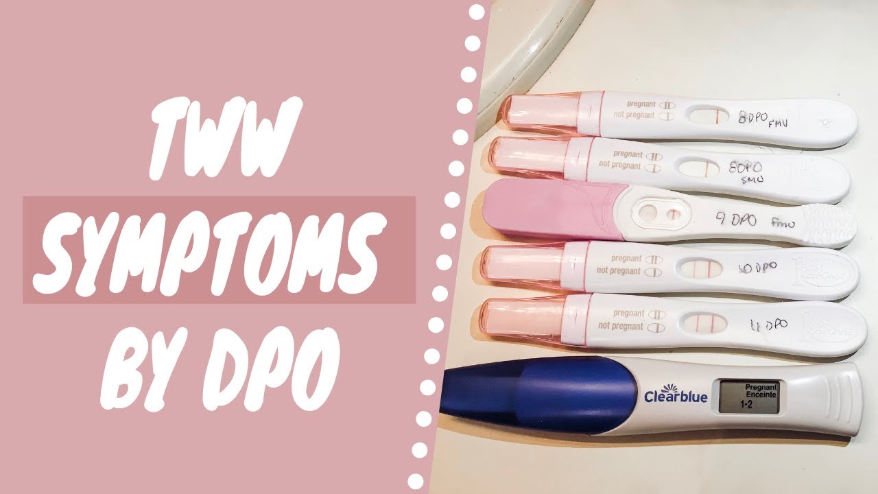 EARLIEST PREGNANCY SYMPTOMS | Two Week Wait symptoms by DPO - YouTube