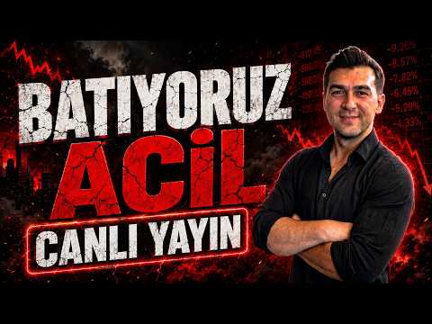 🔴 ACİL YAYIN BÜTÜN YATIRIMCI ÇOK ZARARDA BATIYORUZ - CANLI YAYINDA SORULARINIZI SORUN