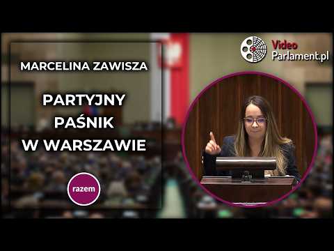 Marcelina Zawisza ostro o partyjnych posadach w Warszawie