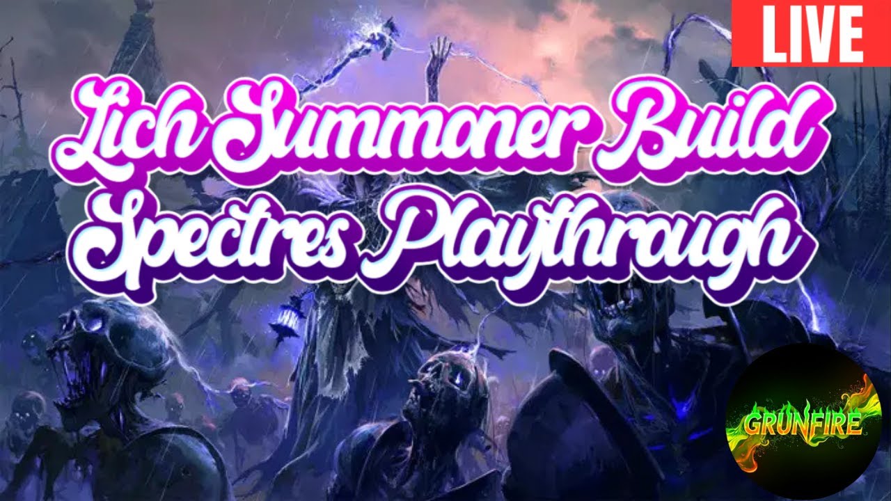 Path of Exile 2 | lich spectre build playthrough/guide - YouTube