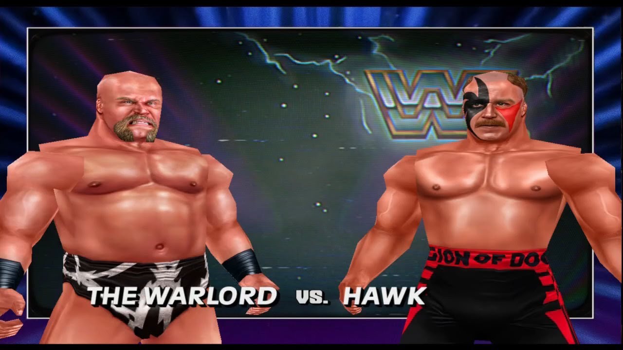 The Warlord vs. Hawk | WWF Superstars of Wrestling | WWF Legends ...