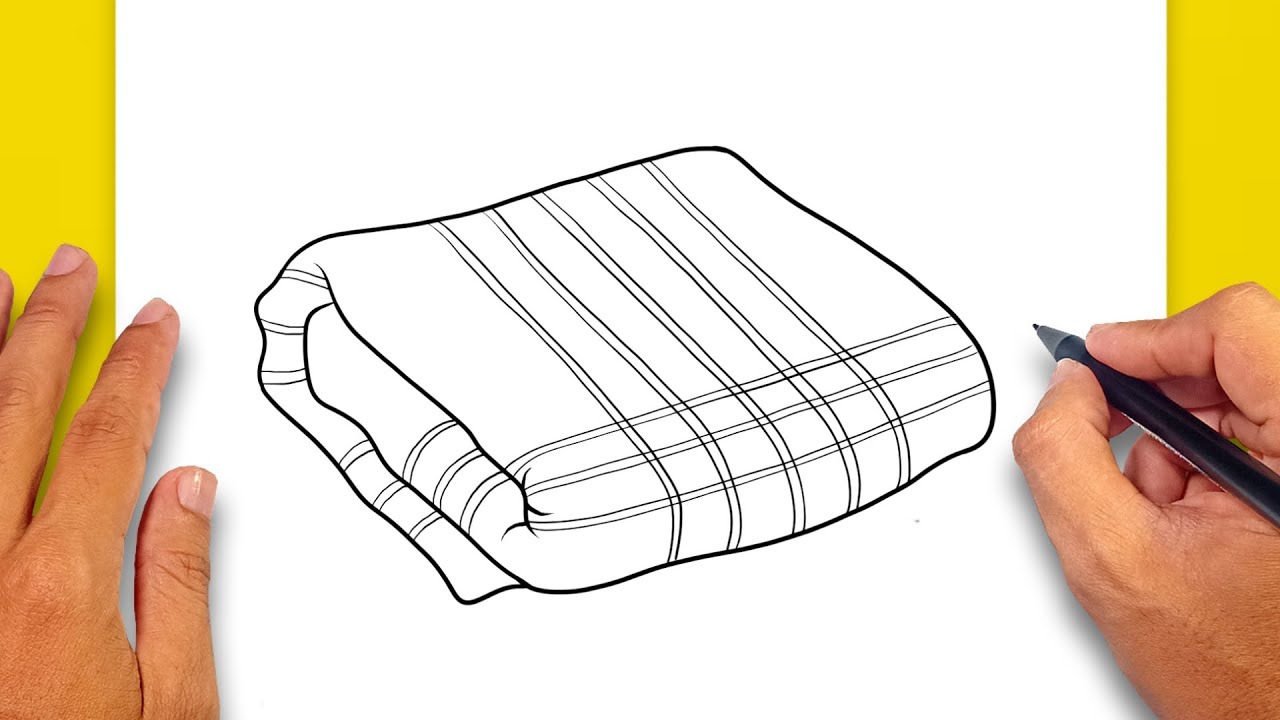 How to draw Blanket - YouTube