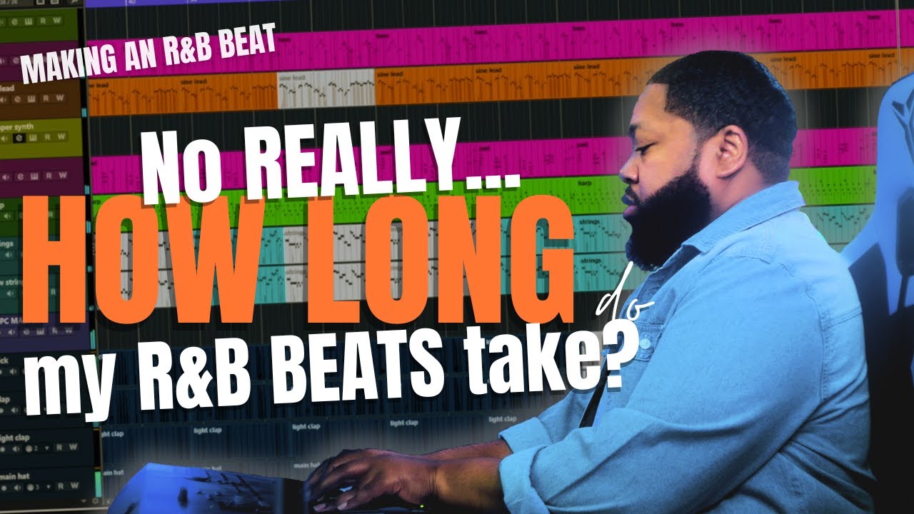 Making An R&B Beat UNCUT - YouTube