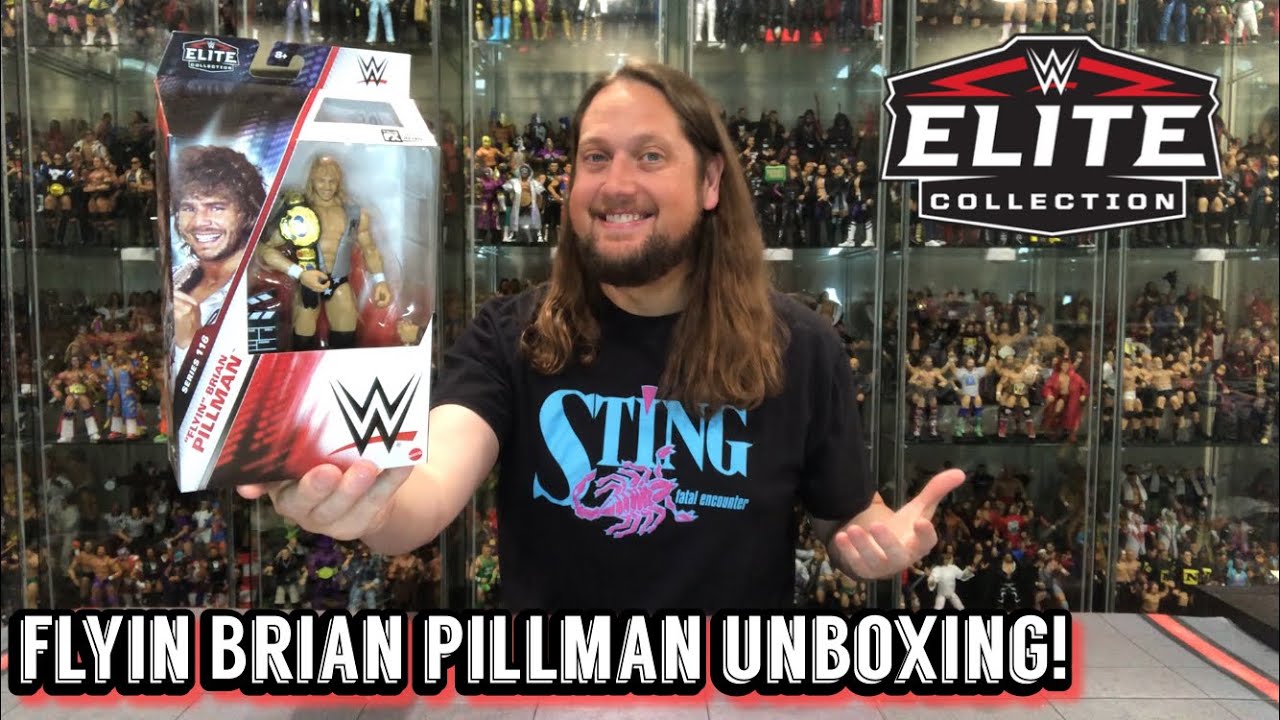 Flyin’ Brian Pillman WWE Elite 116 Unboxing & Review! - YouTube