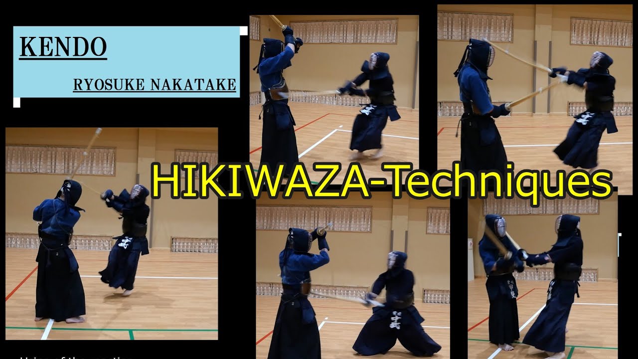 【Kendo:Technique】HIKIWAZA‐Techniques - YouTube