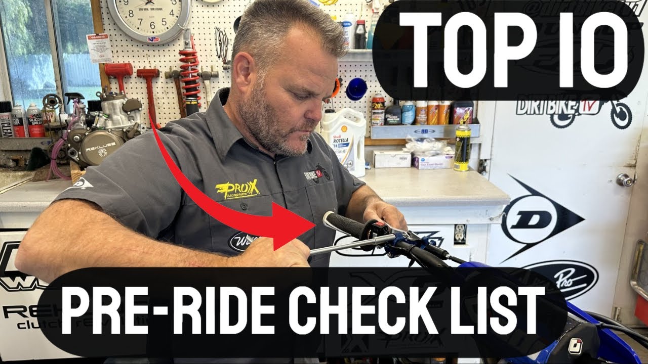 Top Ten Pre-Ride Check List - YouTube