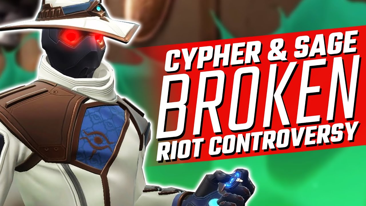 Valorant: Cypher & Sage Are BROKEN! - Riot's Anti Cheat Controversy - YouTube
