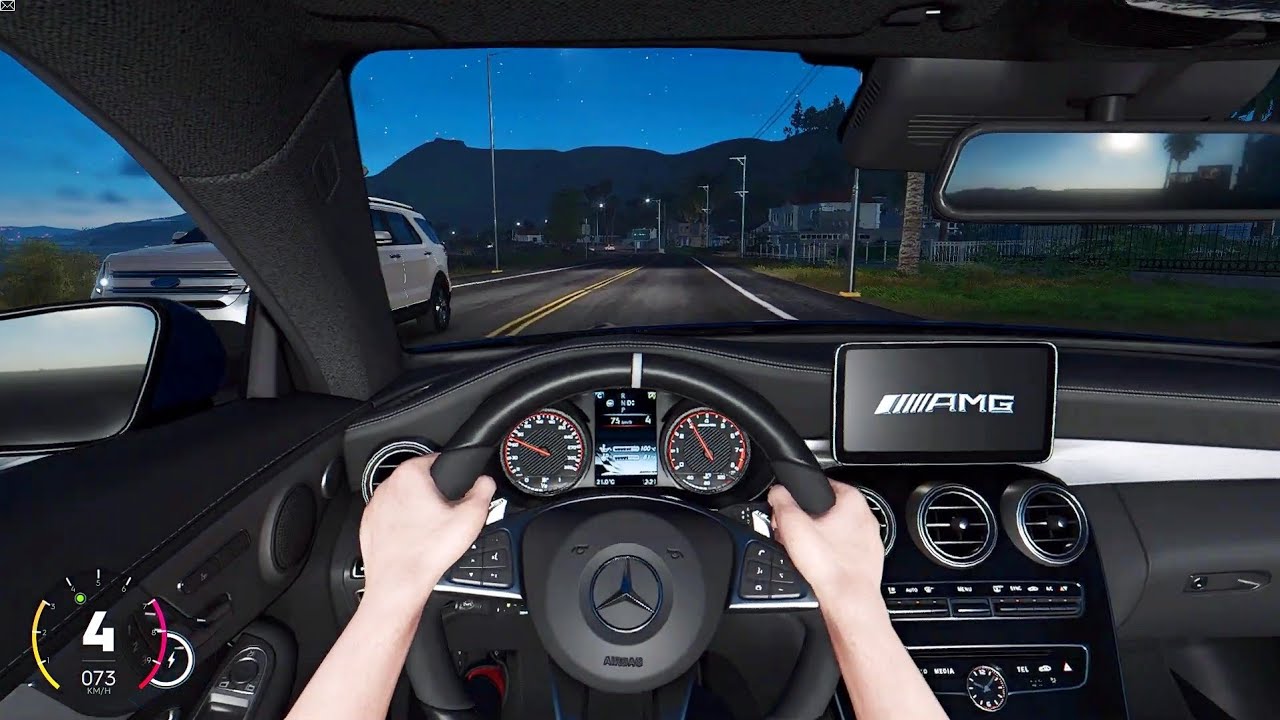 Normal Driving | The Crew 2 | Mercedes C63 AMG - YouTube