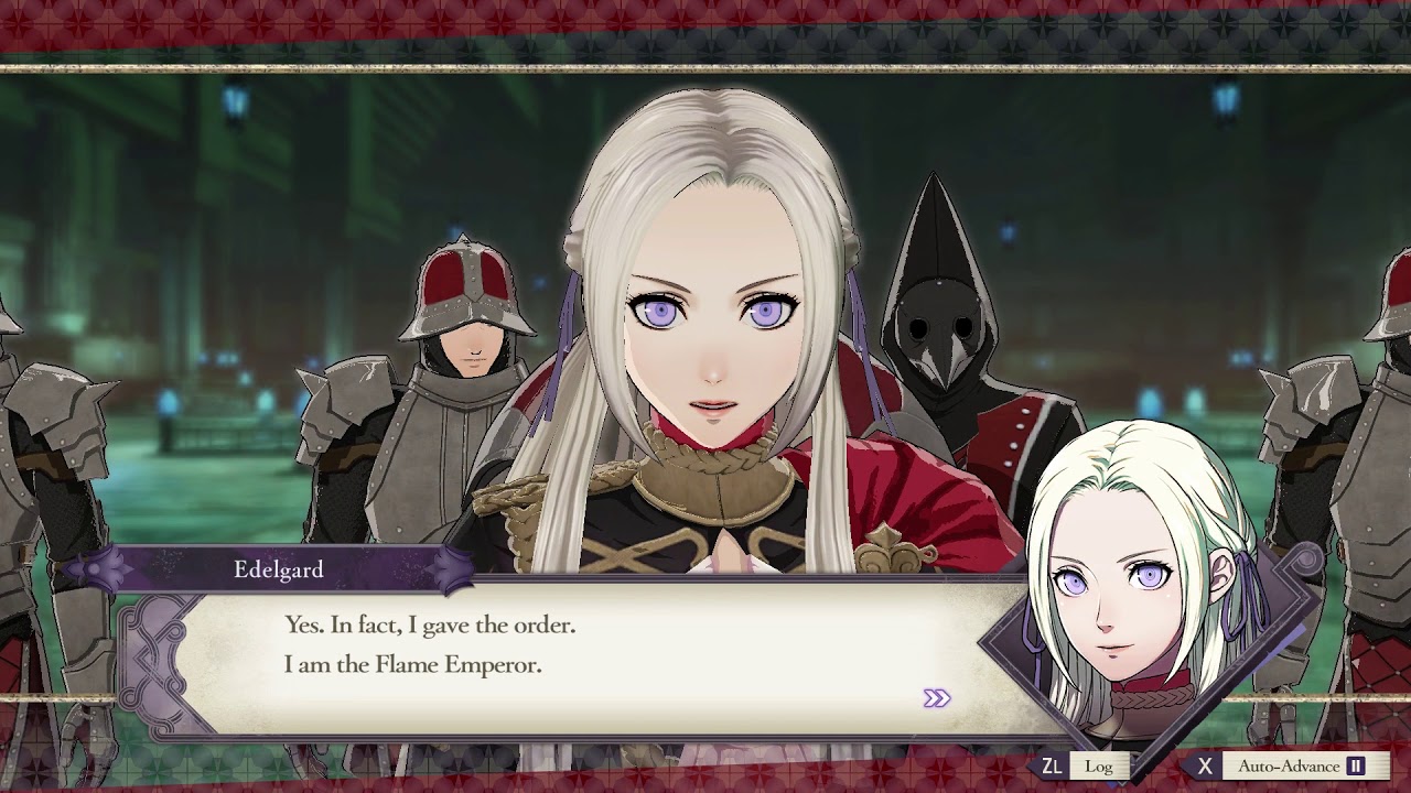 Fire Emblem Three Houses - Conflict In Holy Tomb: Edelgard "I Am The ...