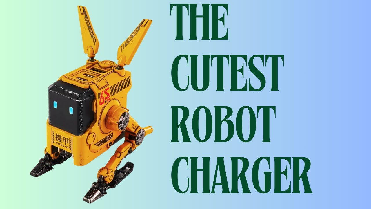 "The Cutest Robot Charger, power Up in Style: Alpha65 Robot Fast ...