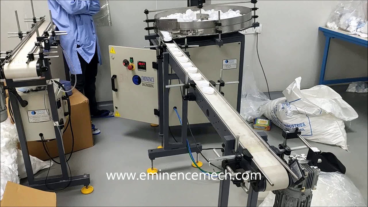 Highspeed Cap Counting Machine - YouTube