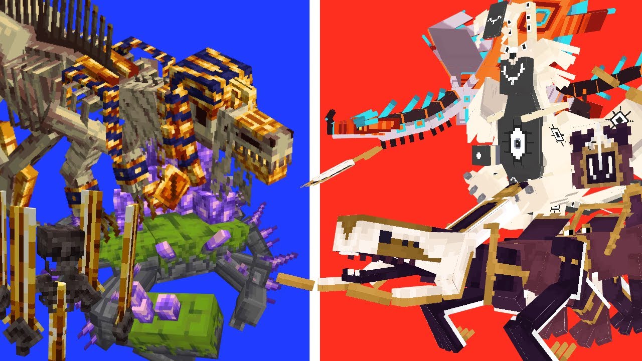 Creatures of Sonaria Minecraft VS L_Ender's Cataclysm~ Minecraft Battle ...