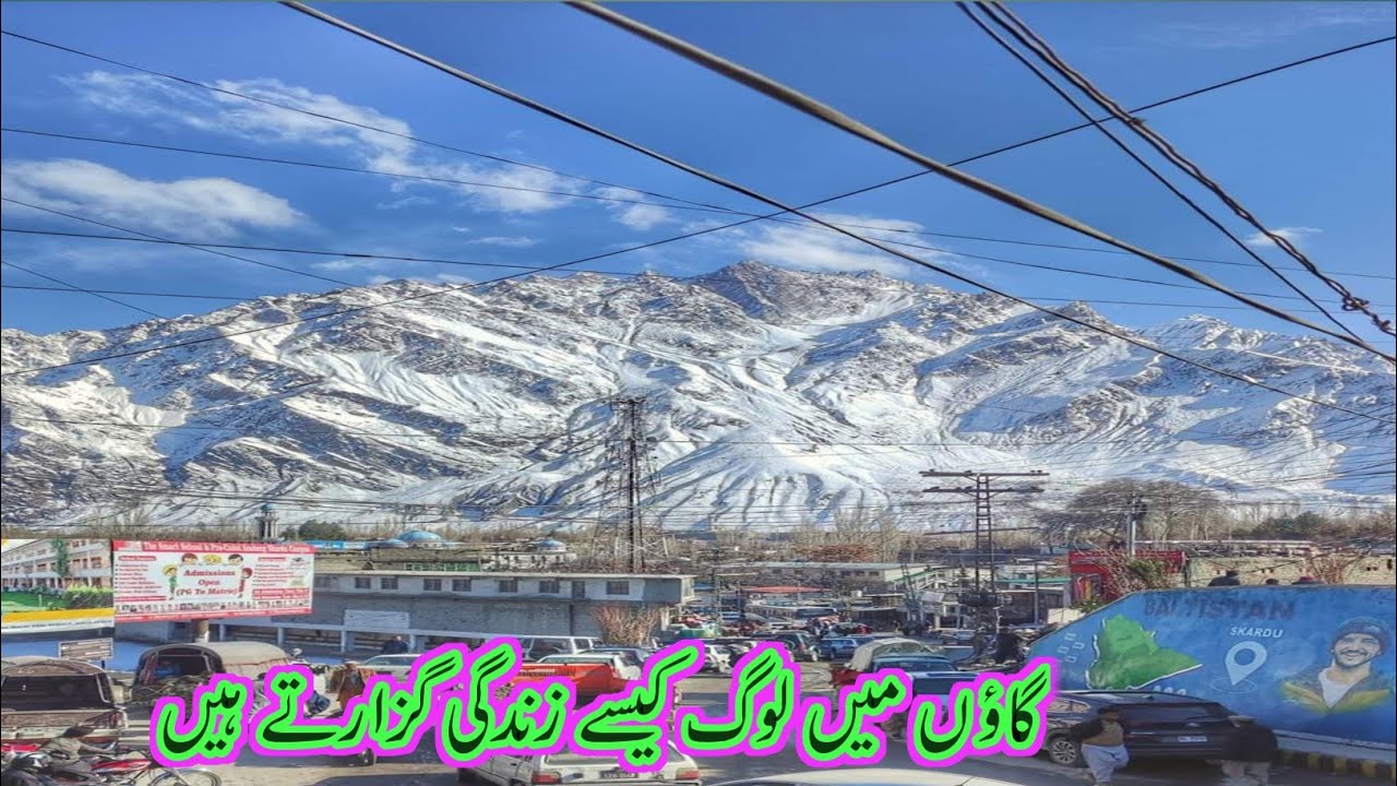 Most Beautiful Village Life in Gilgit Baltistan || Extreme Rural Life ...