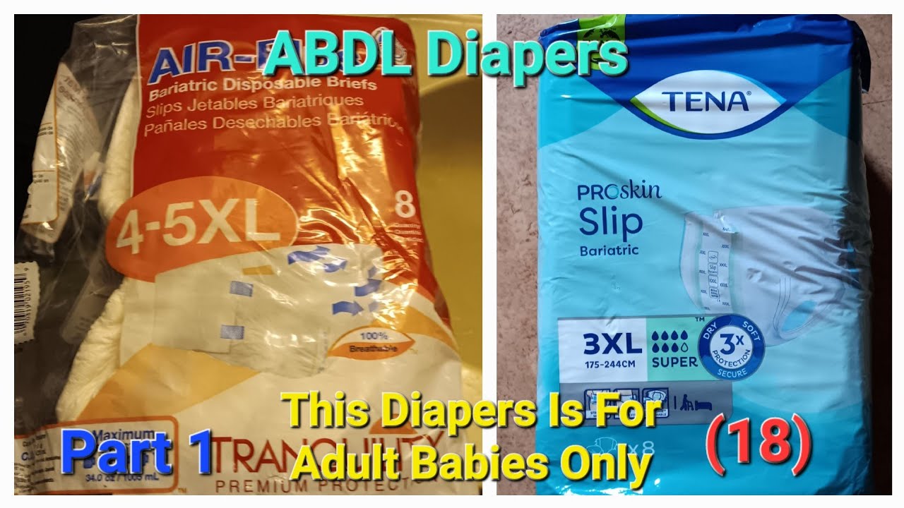 Unboxing Video 122: ABDL Diapers(Adult Baby/Diaper Lover) I Hope You ...