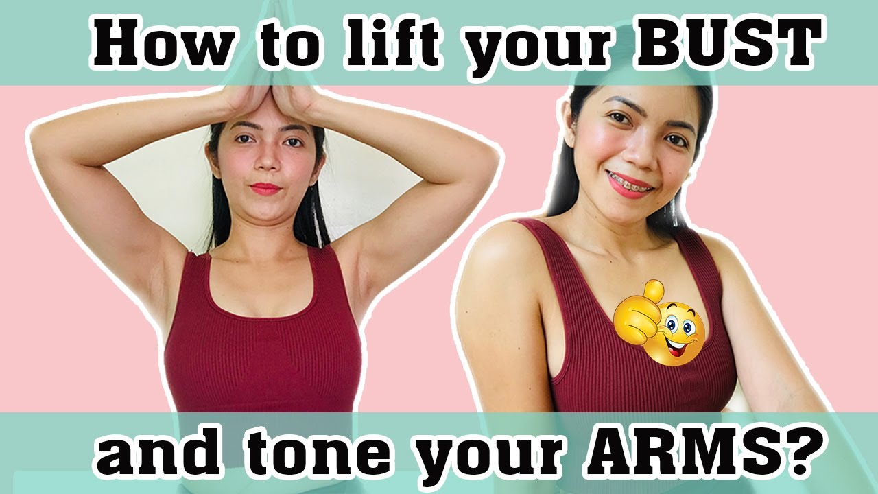 How to lift your BUST & tone your ARMS? | ♥️ Angel Po - YouTube
